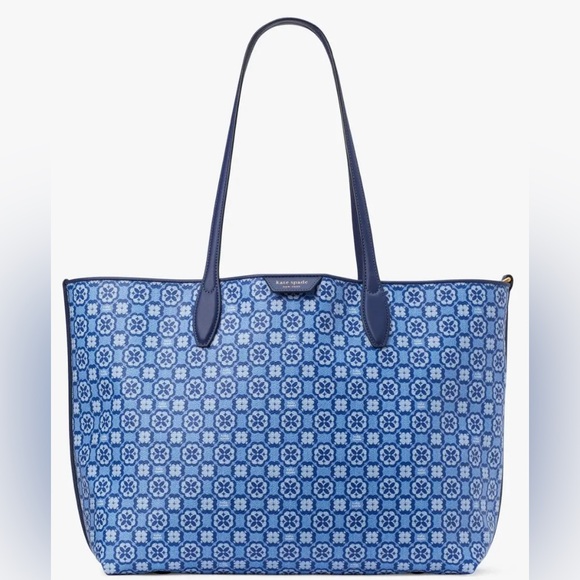 kate spade | Bags | Nwt Kate Spade Sutton Spade Flower Monogram Coated Canvas Medium Tote | Poshmark